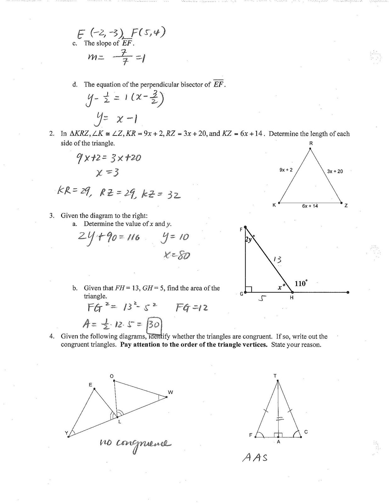 Jiazhen s Geometry Unit3 Chapter Test Review Sheet Answer Jiazhen s Geometry Unit3 Chapter Test Review Sheet Answer