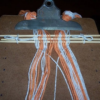 Franco's Fiber Adventure: Fingerweaving - Chevron