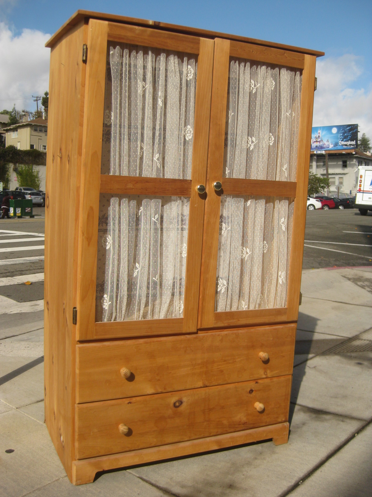 UHURU FURNITURE & COLLECTIBLES: SOLD - Pine Closet - $50