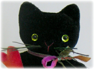 from these hands...: inka tinka - black cat