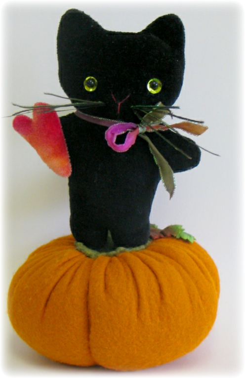 from these hands...: inka tinka - black cat