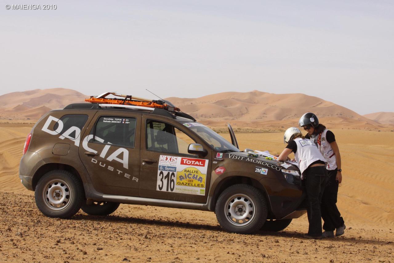 Revista Coche: El Dacia Duster gana el rally Aicha Des Gazelles