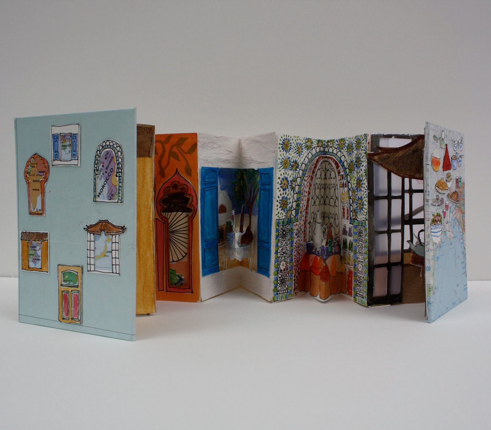 FUSION-Fabric, Paper, Stitch.: "Atlas" Artist Books exhibition