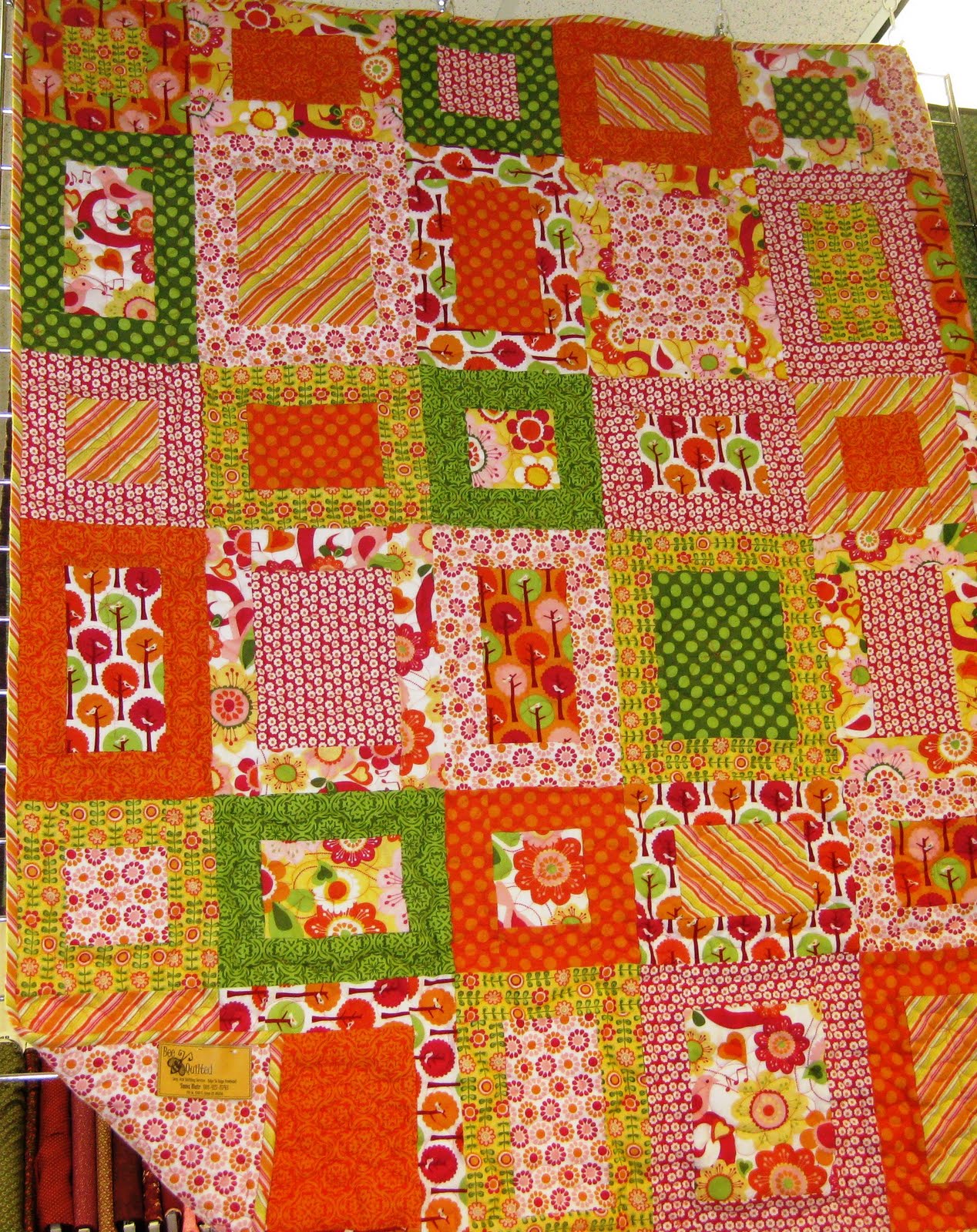 Fabric Mill: Funky Windows Quilt