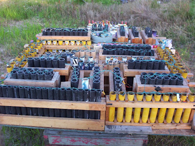 JOSH'S MORTAR RACK | fireworks