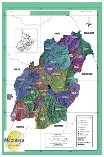 Atlas de Santander Municipios Provincias y Veredas: MOGOTES