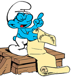 puffo Quattrocchi cartone animato su club dei cartoni