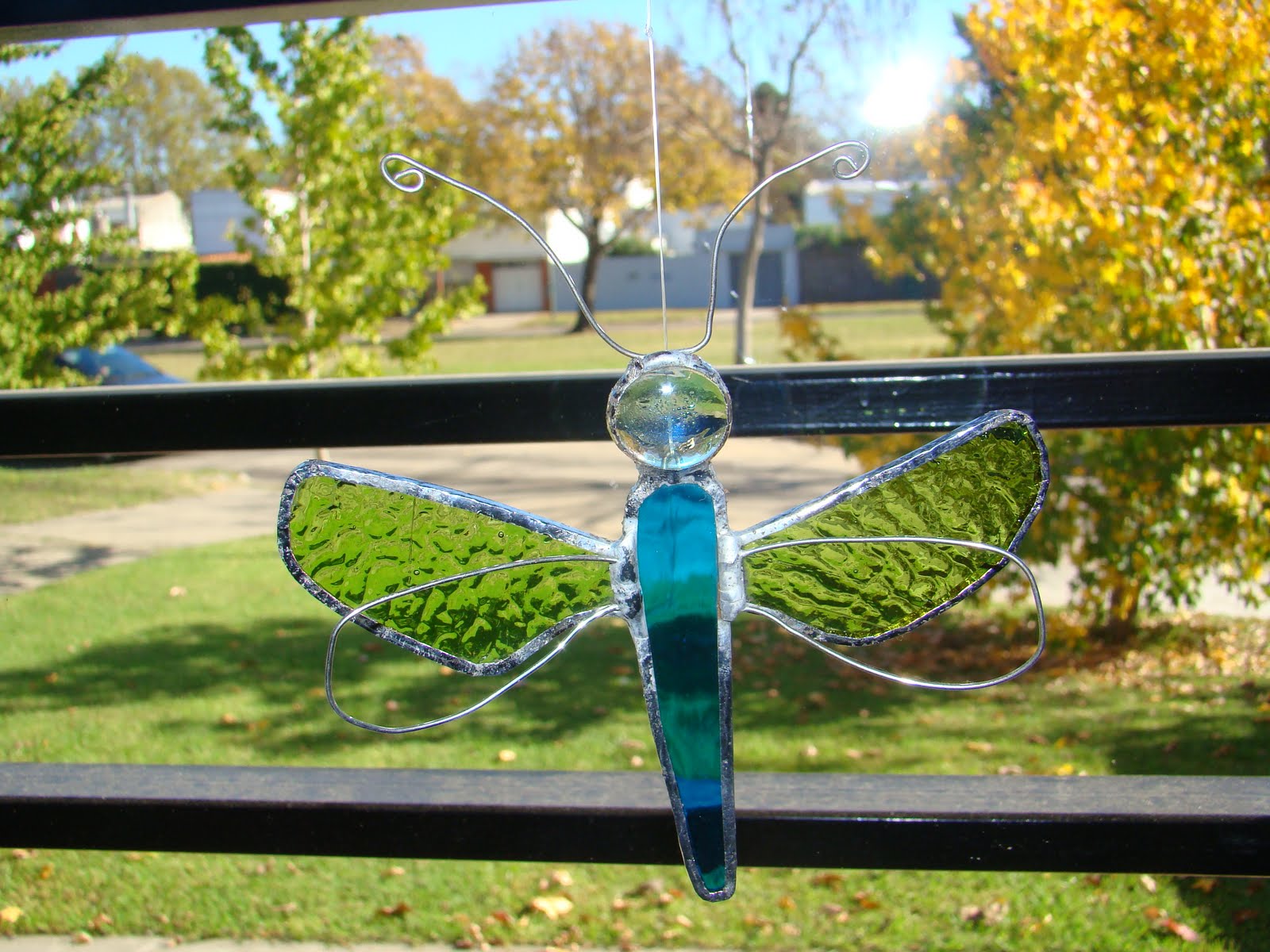 Mis Vitrales: Libélula