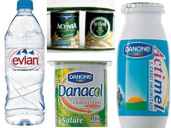 annuaire des entreprises en france: Le Groupe Danone en France