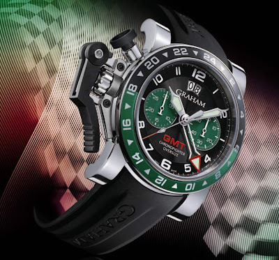 Graham Chronofighter Oversize GMT Big Date BRG (British Racing Green ...