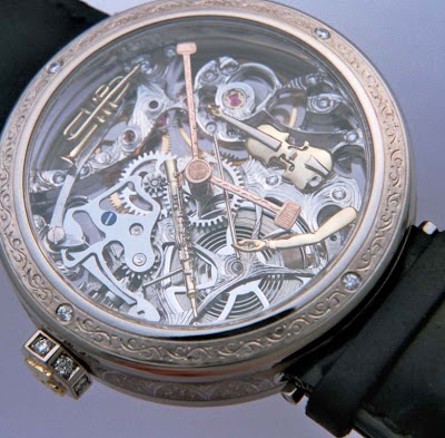 GREINER Musical Hand-skeleton watch - MasterHorologer