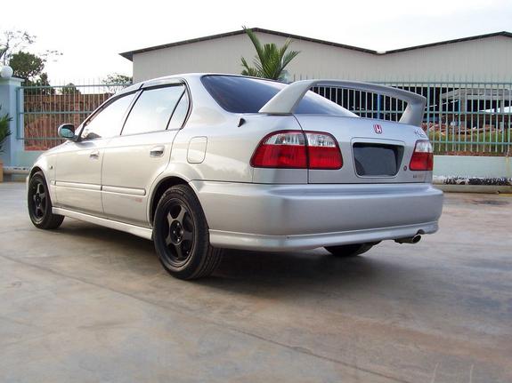 Honda & JDM Heaven: EK4 Si Honda Access wing a.k.a spoiler