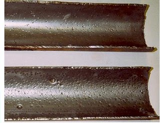 Pipe fitting And painting: Pitting Corrosion on Metal Surface
