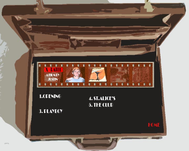 Justin England N.D Media: Week 7 - DVD Menu layout through Photoshop.