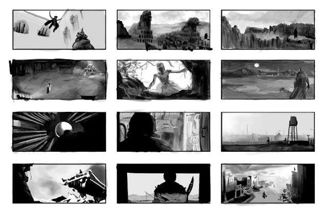 Jack Liu's Gallery: movie composition studies