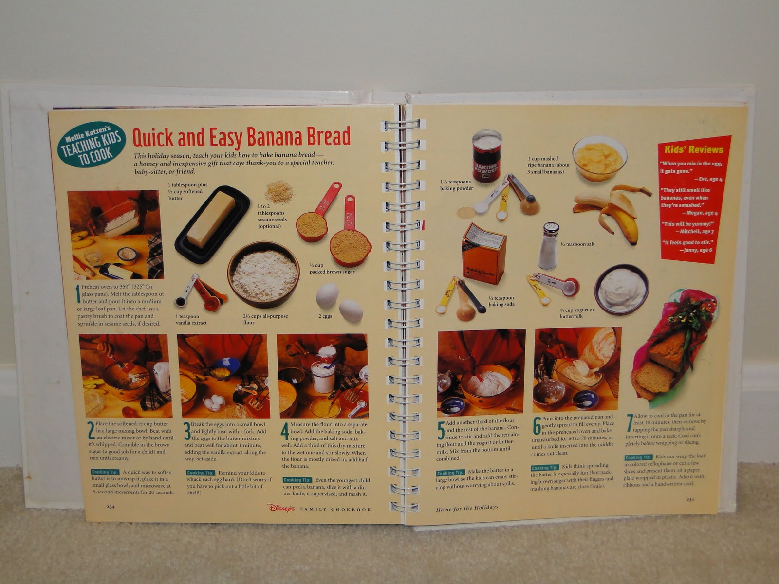 A WDW Mom's Daily Endeavors: Disney's Family Cookbook ~ A Review