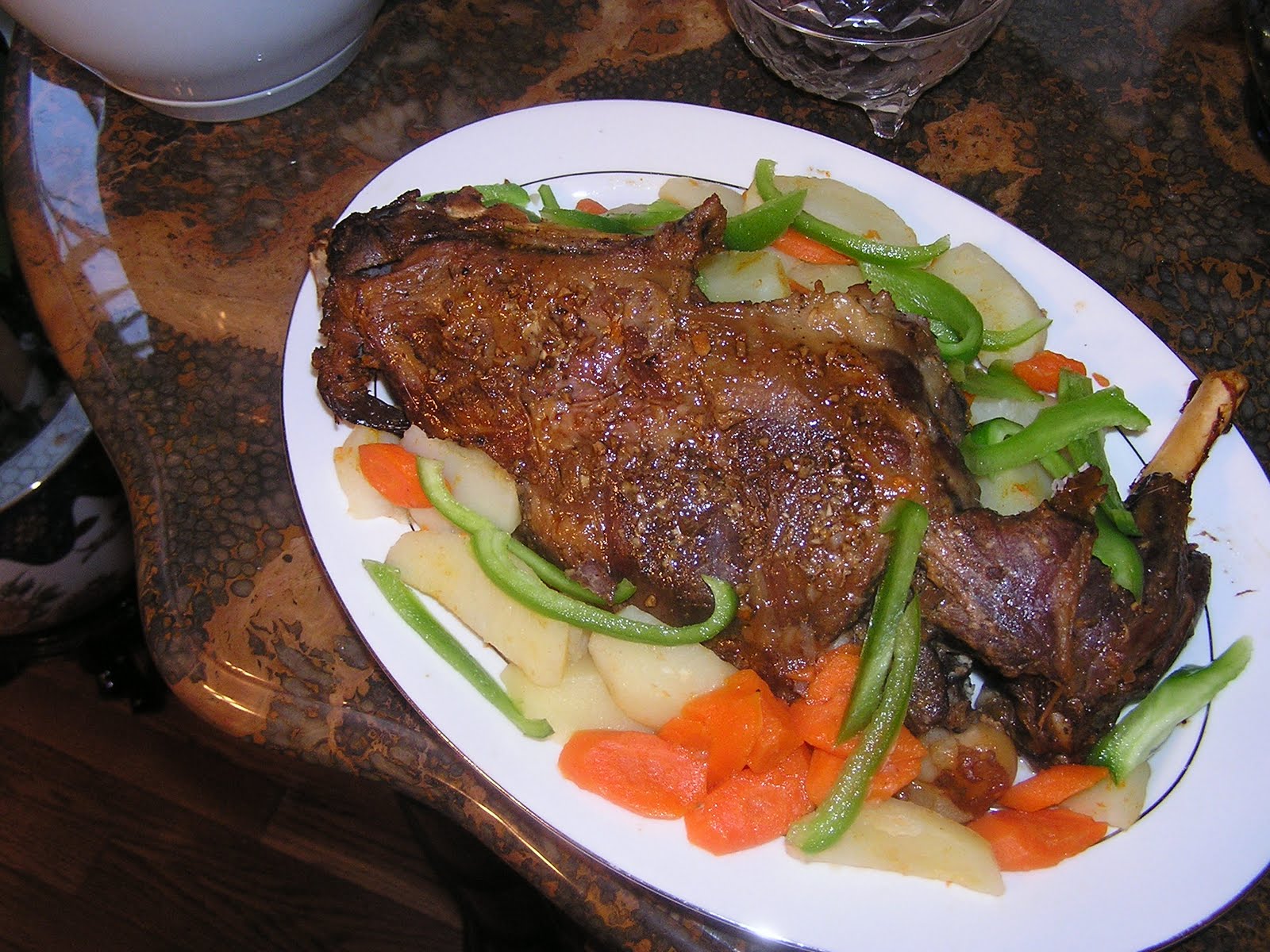 Somali Tea & Treats: Lug Ido (Lamb Leg)