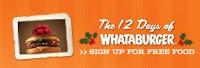 Frugal Freebies: Free Whataburger in December