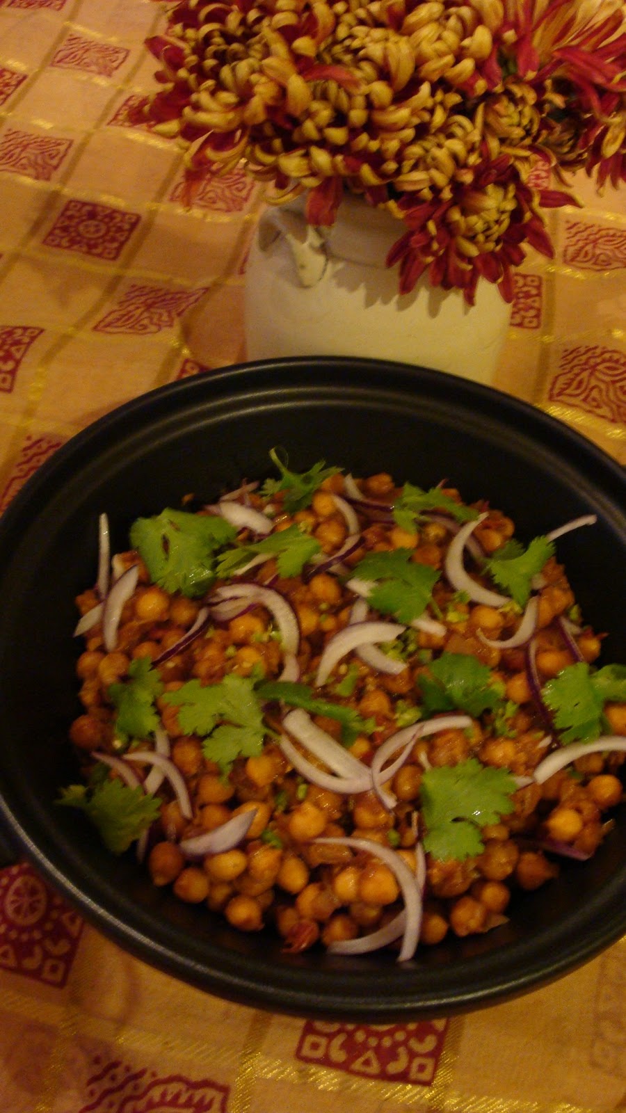 Entertaining From an Ethnic Indian Kitchen: Chole