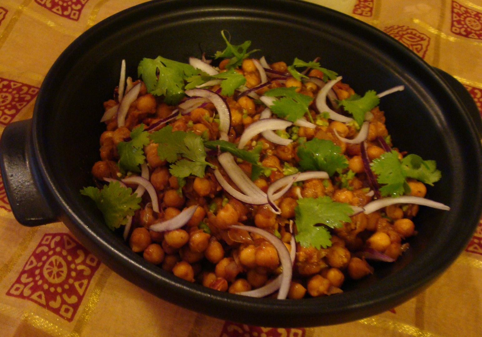 Entertaining From an Ethnic Indian Kitchen: Chole