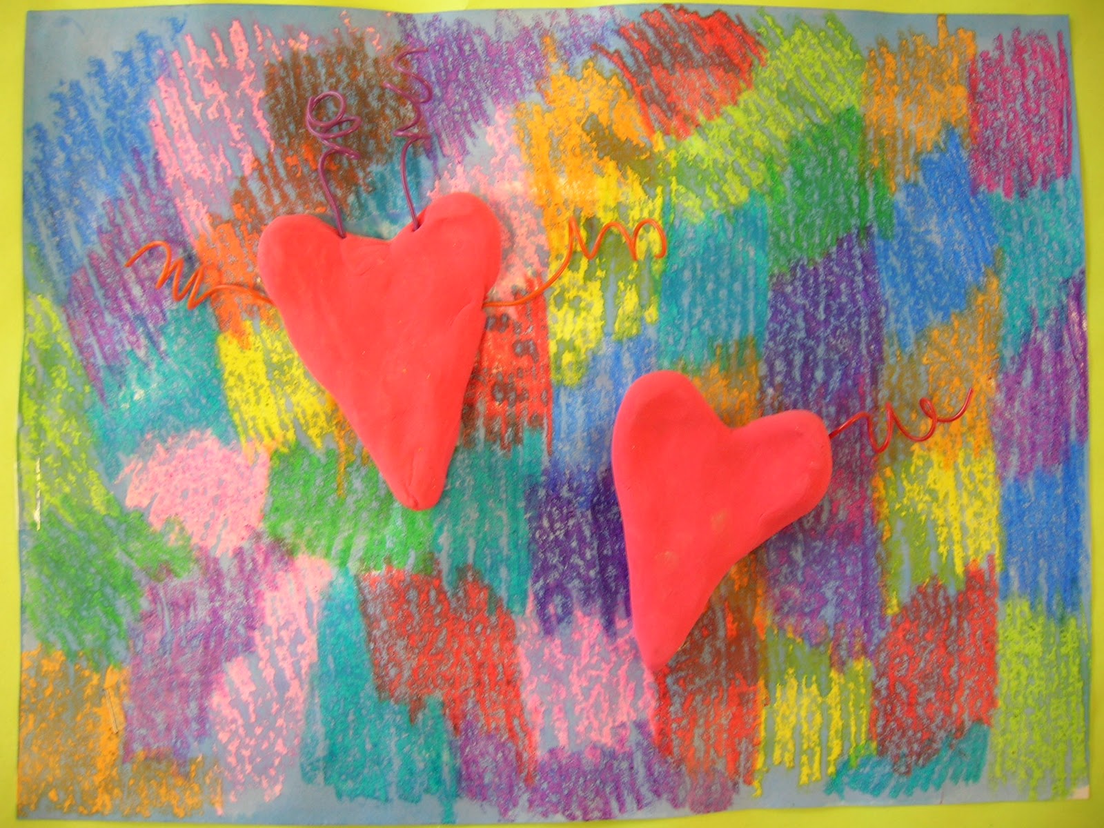 The Elementary Art Room!: Jim Dine Hearts