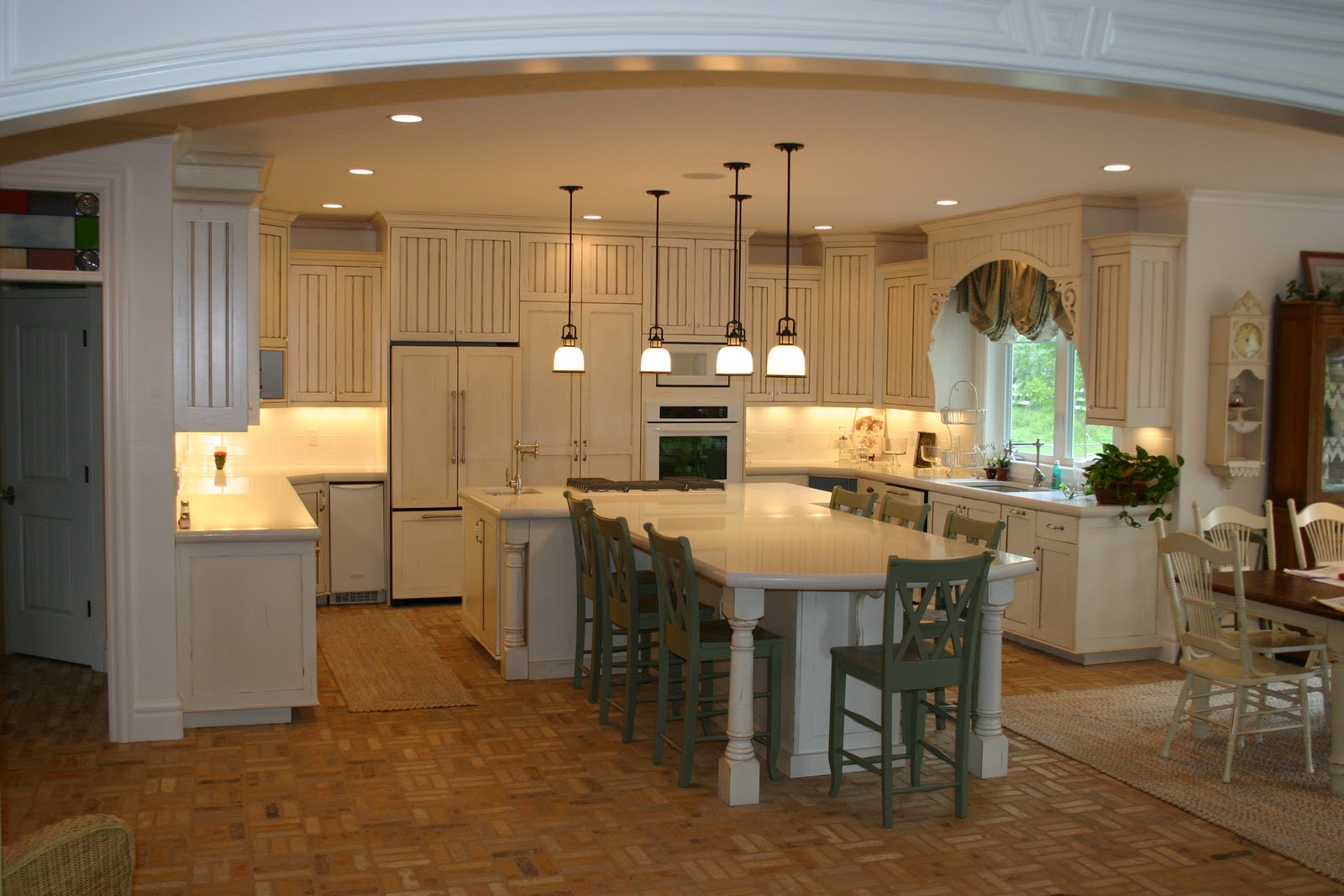 The Granite Gurus: Pebble CaesarStone Kitchen