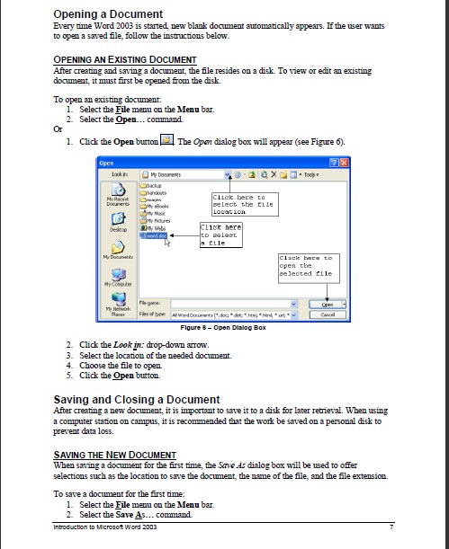 Computer Lesson In PGD SE.: INTRODUCTION OF MS WORD 01