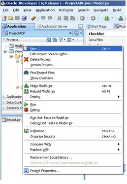 PROJECT ADF: Tutorial 1: ADF Business Components