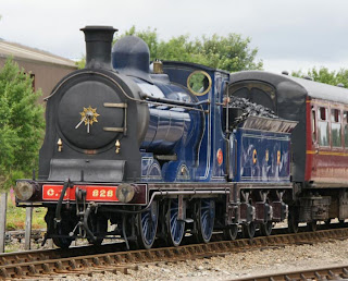 Bruce Peter's Blog: Caledonian Railway 828 back in steam
