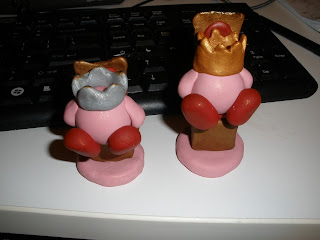 *pretend this is a witty title*: Making of my Kirby Chess Set