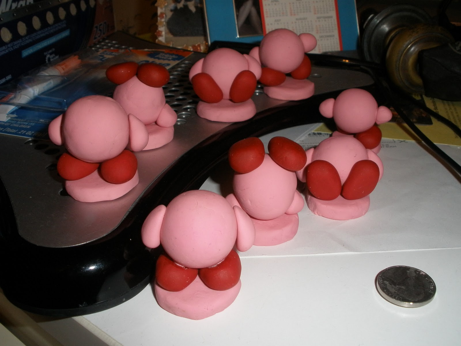 *pretend this is a witty title*: Making of my Kirby Chess Set