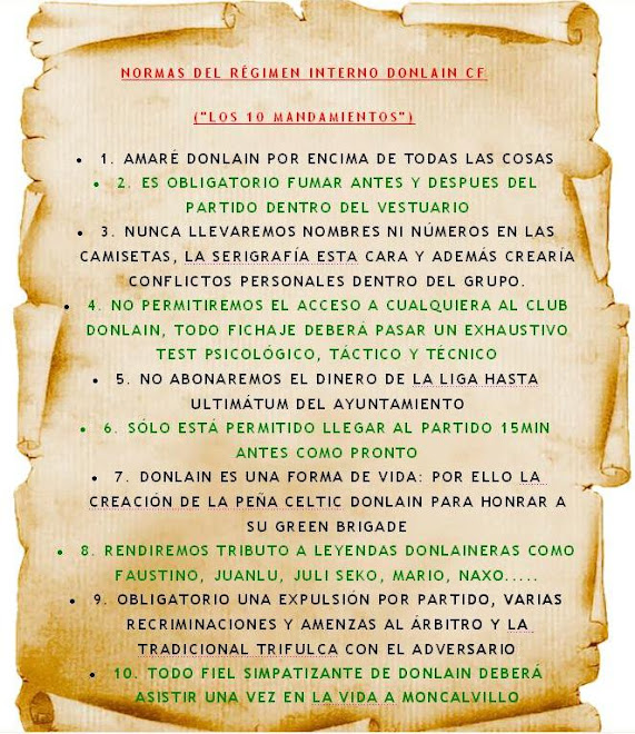 Web Oficial CELTIC DONLAIN CF