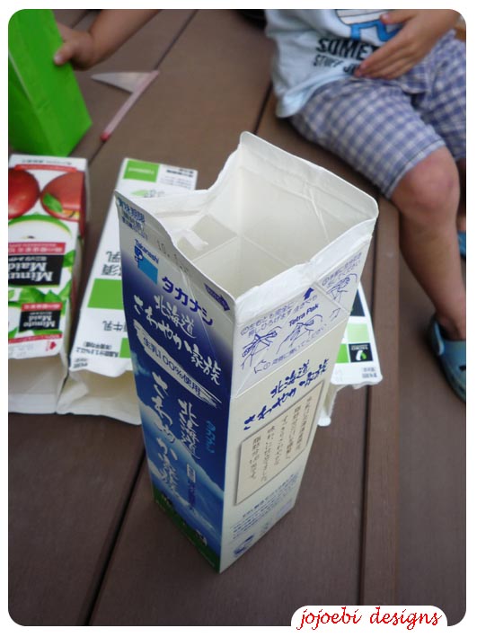 Open Milk Carton