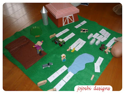 jojoebi designs: The Montessori Grammar Farm....