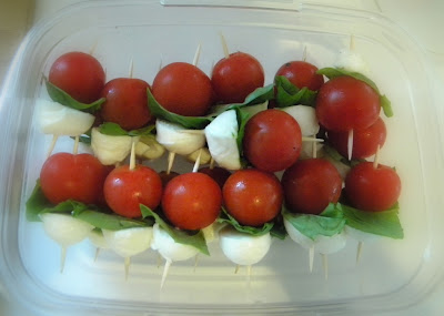 homework: Good Taste: caprese sticks