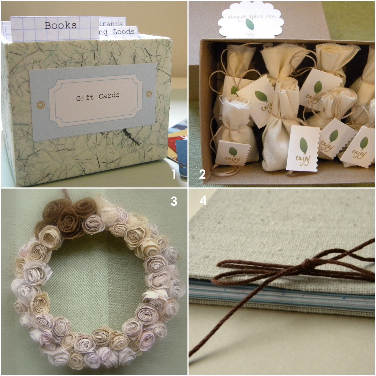 homework: From the Archives: handmade gifts