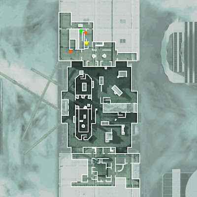 Call of Duty Modern Warfare 2: Highrise map / tactical and sniping spots