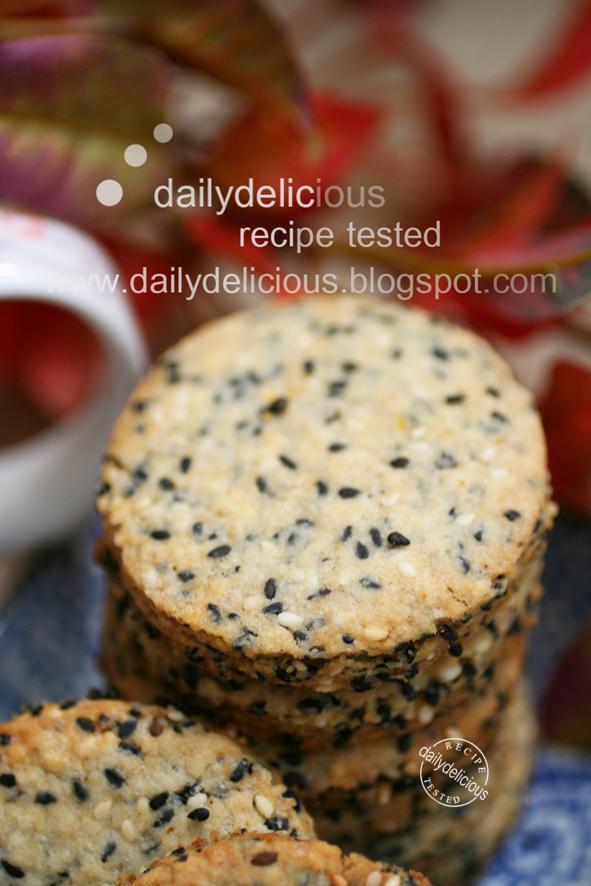 Crispy Sesame Seed Cookies at Pauline Smith blog