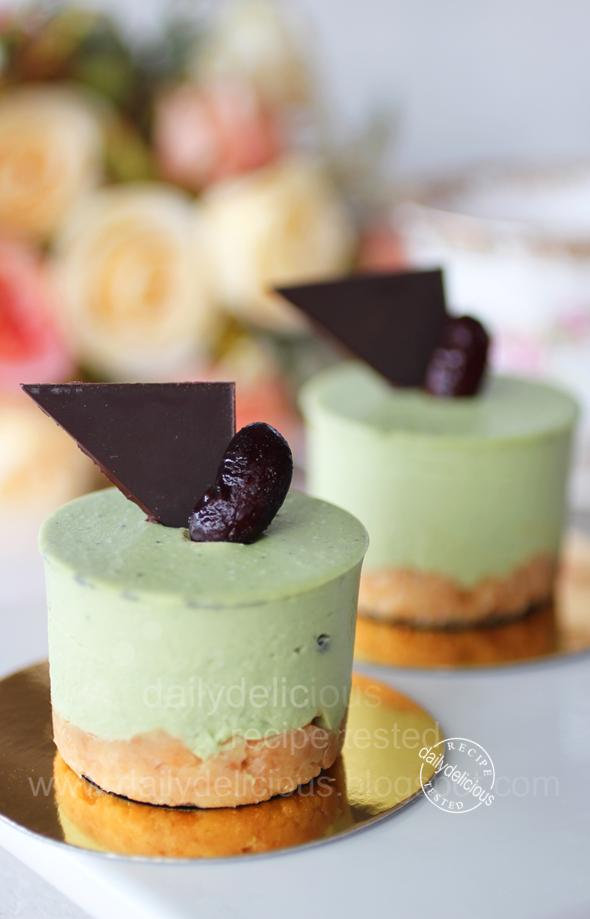 dailydelicious: Matcha Rare Cheesecake: A slice of Japanese taste from ...
