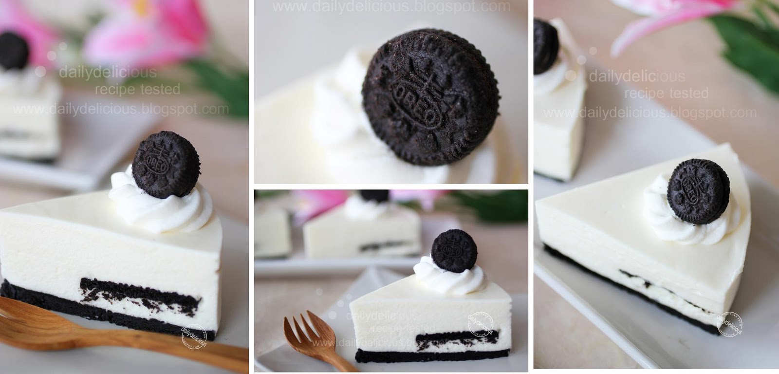 dailydelicious thai: Oreo Cheesecake:Oreo again! I never have enough of ...