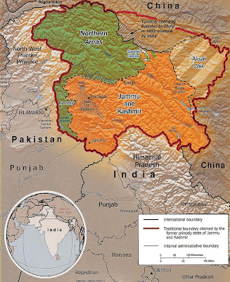 Facts about Kashmir: Maps of Kashmir