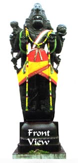 VANUR TALUK: Anjaneyar Temple - Panchavatee (papanchavadi), Vanur Taluk