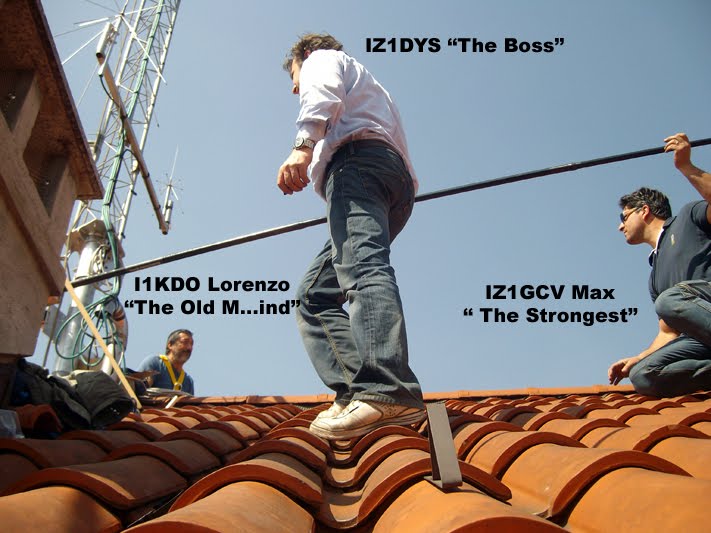I Z 1 G C V - Op. Max: Montaggio antenna Ultra Beam da IZ1EPM, Freddy