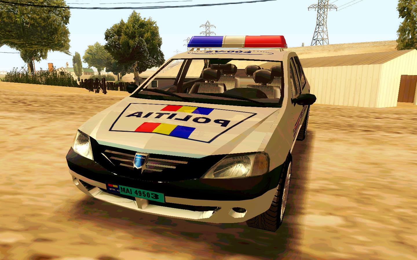 SmArT ZoNe: Dacia Logan Politia romana by Smart