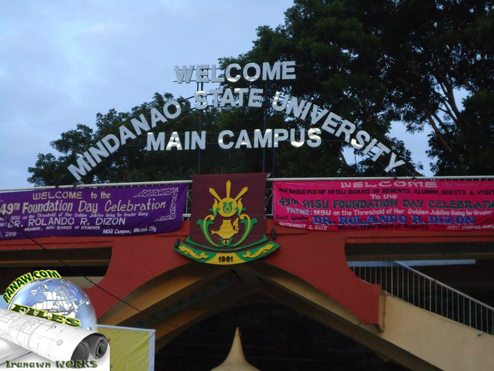 Ranaw - Ranao - Our Maranao Blog!: NEW MSU MARAWI PICTURES