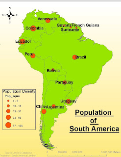 Angela's Blog: Population of South America