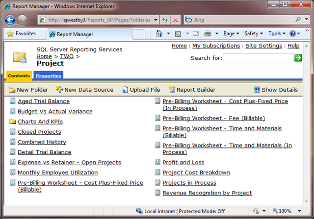 ACE Dynamics GP, CRM and SharePoint Microsoft Partner: Project ...