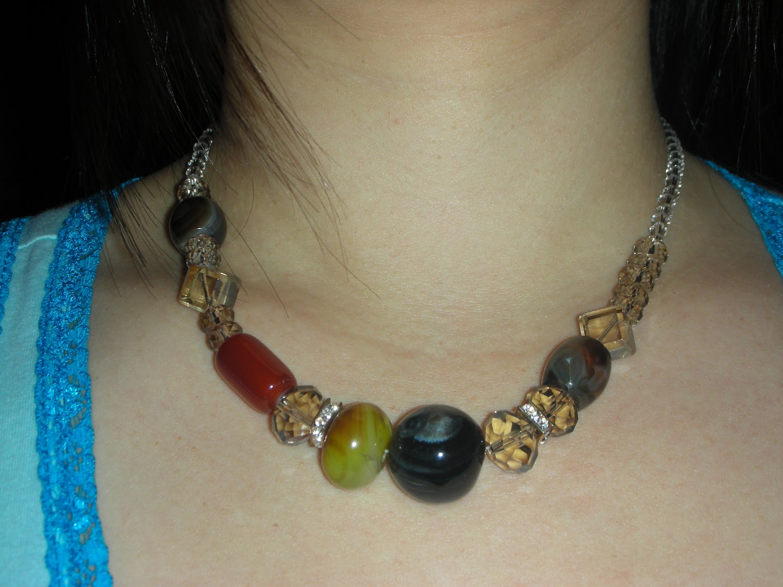 Mylittlegarage: Natural Stone Necklace