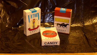 vector art: Candy Cigarettes: Most Politically Incorrect Candy