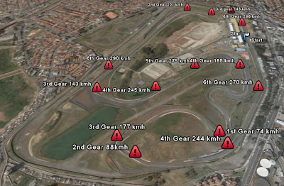 Google Earth: Circuito de Interlagos en Google Earth